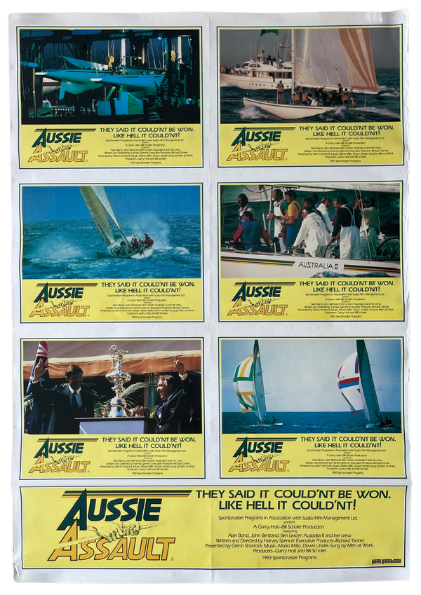 Aussie Assault (1984) - Lobby Card Sheet – Vintage Posters AU