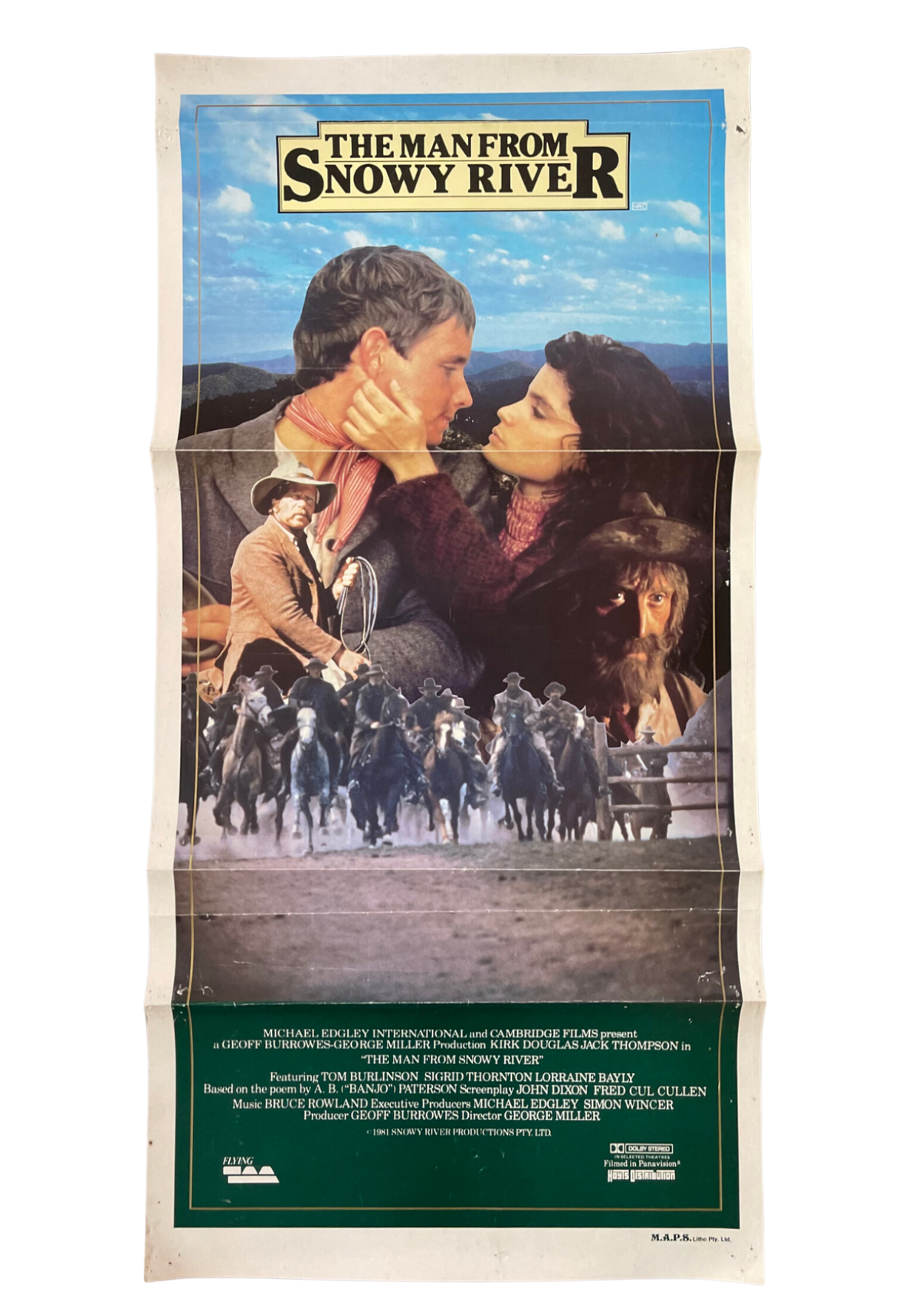 The Man From Snowy River (1982) - Daybill – Vintage Posters AU
