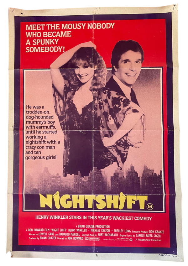 Nightshift (1982) - One Sheet – Vintage Posters AU