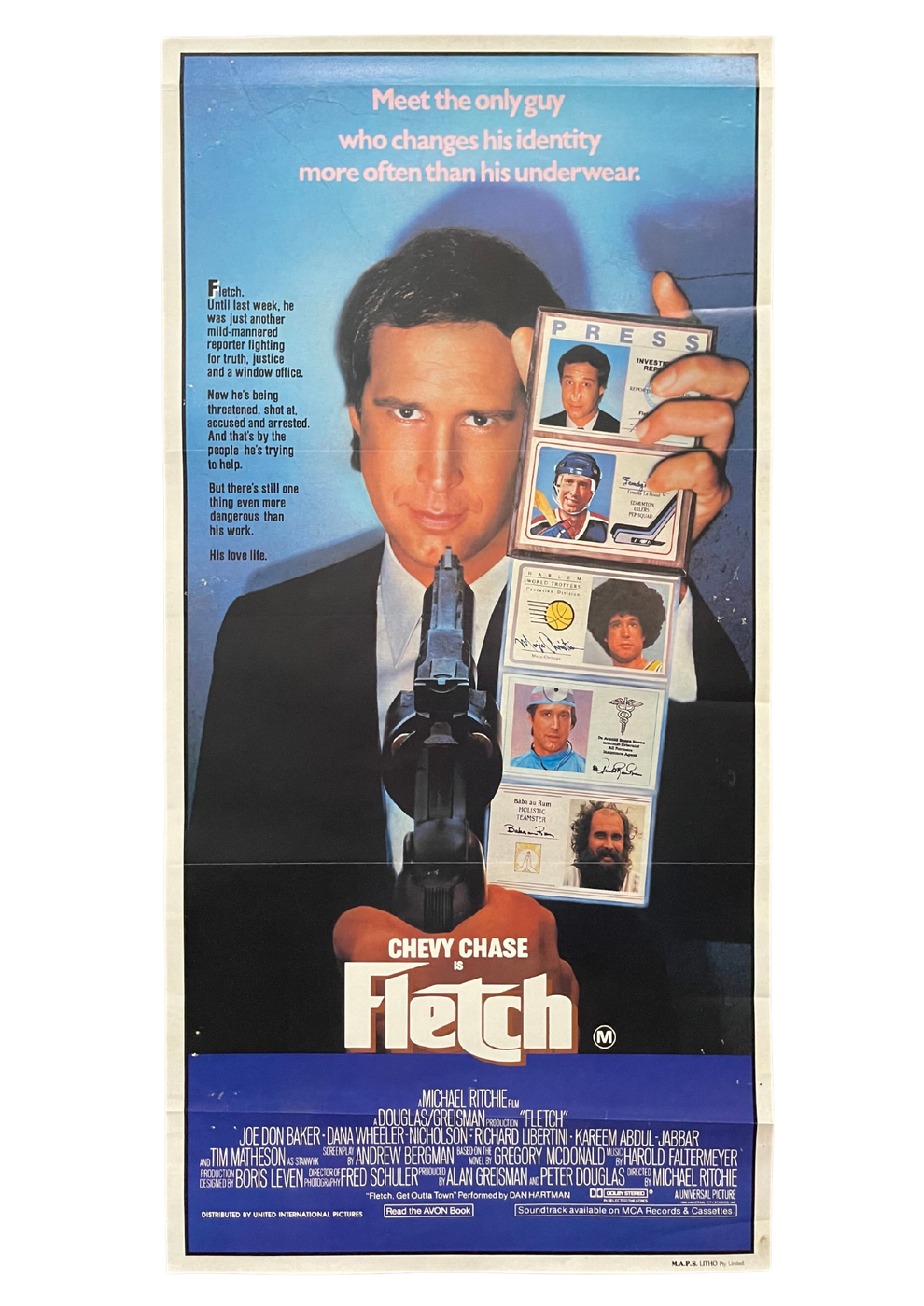 Fletch (1985)- Daybill – Vintage Posters AU