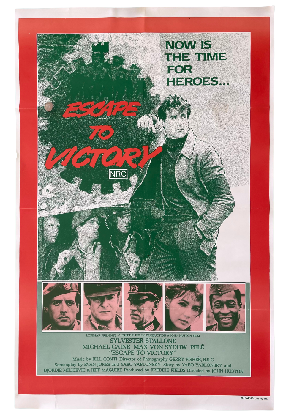 Escape To Victory (1981) - One Sheet – Vintage Posters AU