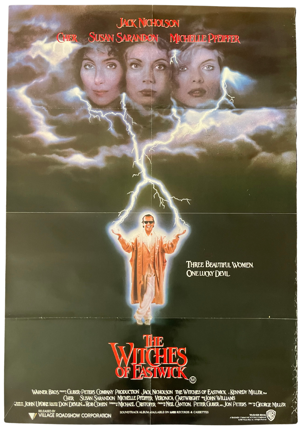 The Witches of Eastwick (1987) - One Sheet – Vintage Posters AU