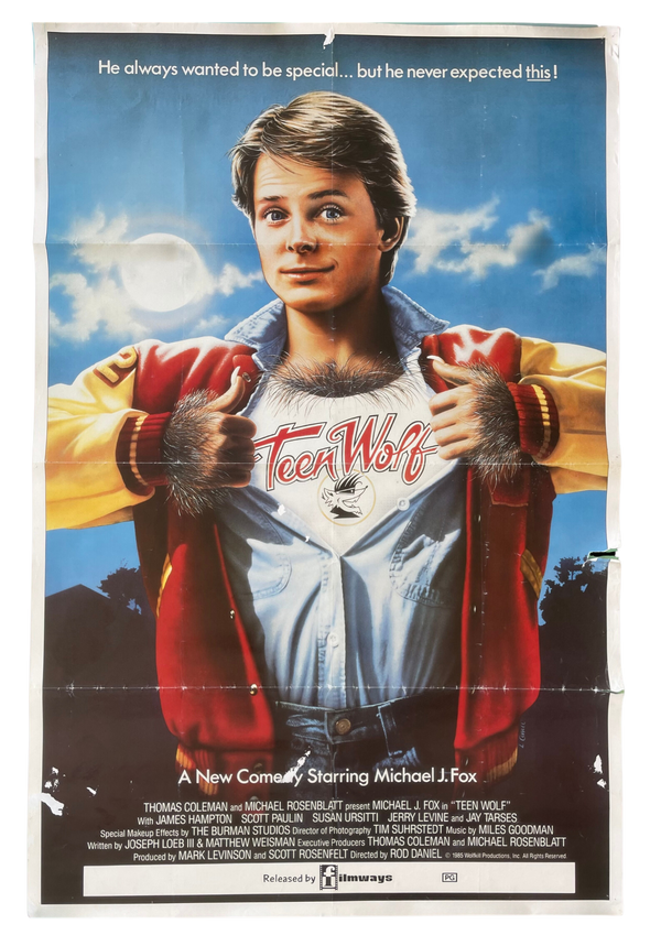 Teen Wolf (1985) - One Sheet – Vintage Posters AU