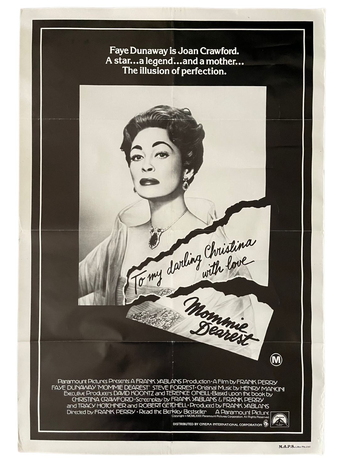 Mommie Dearest (1981) - One Sheet – Vintage Posters AU