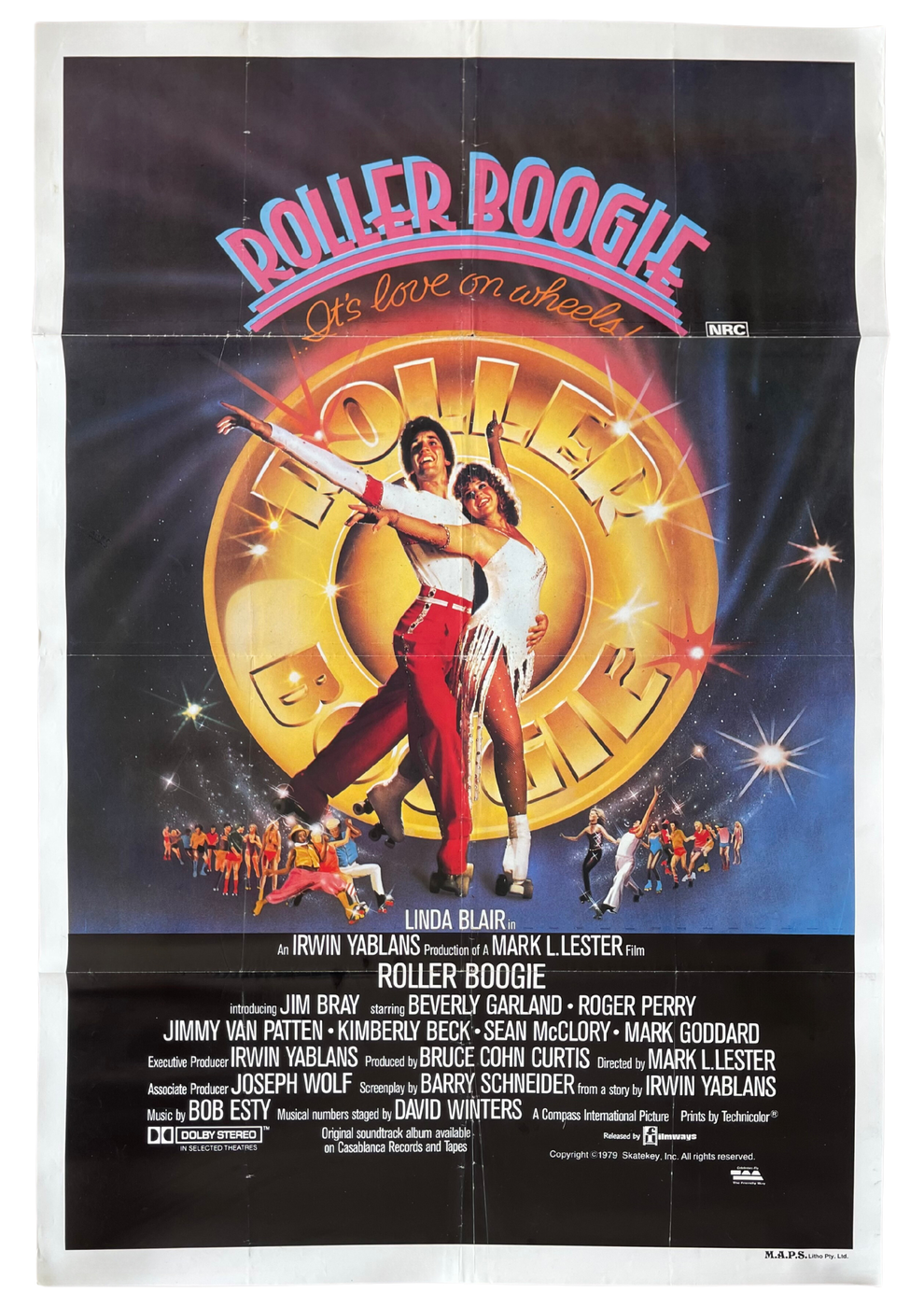 Roller Boogie (1979) - One Sheet – Vintage Posters AU