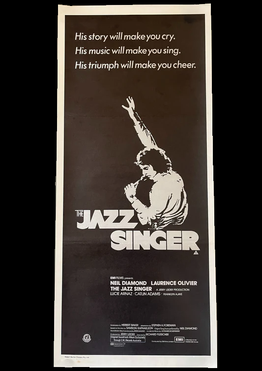 The Jazz Singer (1980) - Daybill – Vintage Posters AU